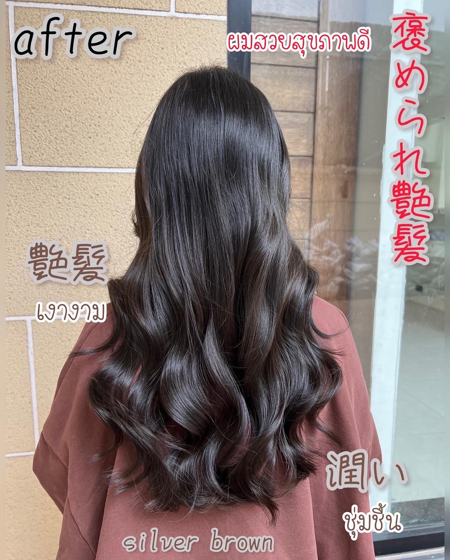 Silver Brown 【YAMS】｜Bangkok Beauty Salon Special Site ｜ Beauty Bangkok