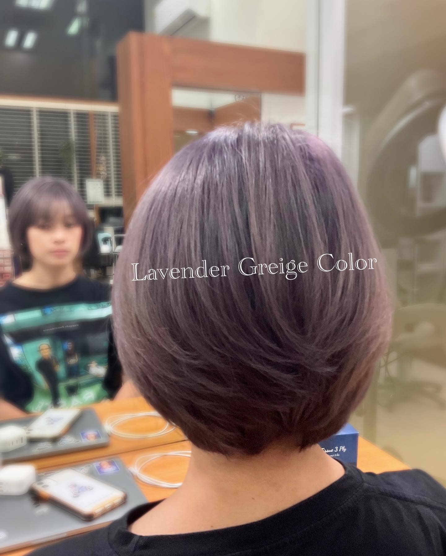 Lavender Greige Color【Hair Room Sora】｜Bangkok Beauty Salon Special Site ...