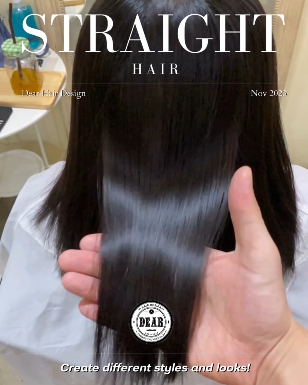 STRAIGHT HAIR【DEAR Hair Design】｜Bangkok Beauty Salon Special Site ...
