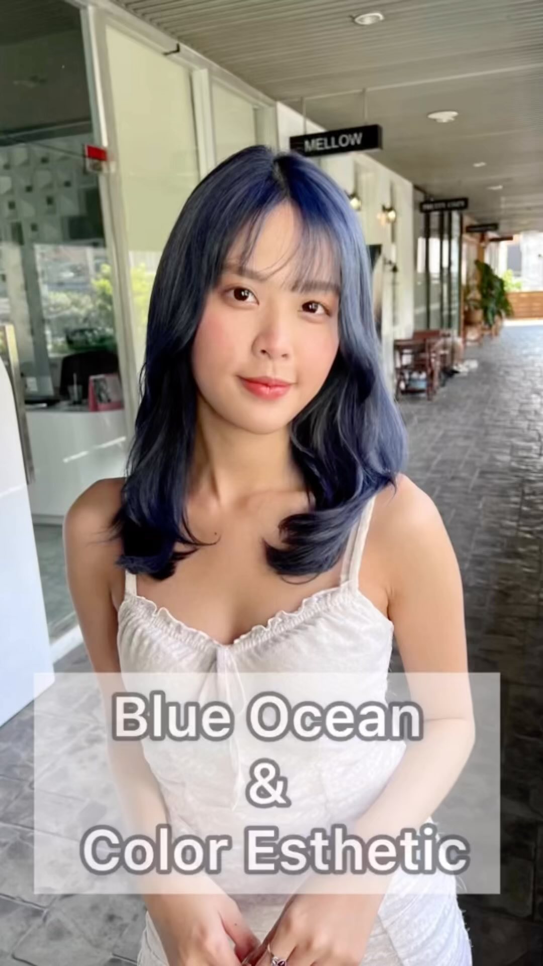 Blue Ocean + Color Esthetic【Cuu’s hair】｜Bangkok Beauty Salon Special ...