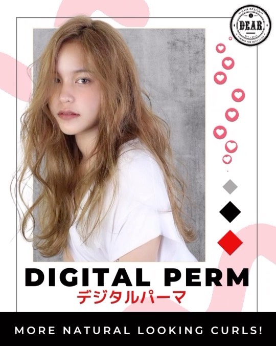 DIGITAL PERM【DEAR Hair Design】｜Bangkok Beauty Salon Special Site ...