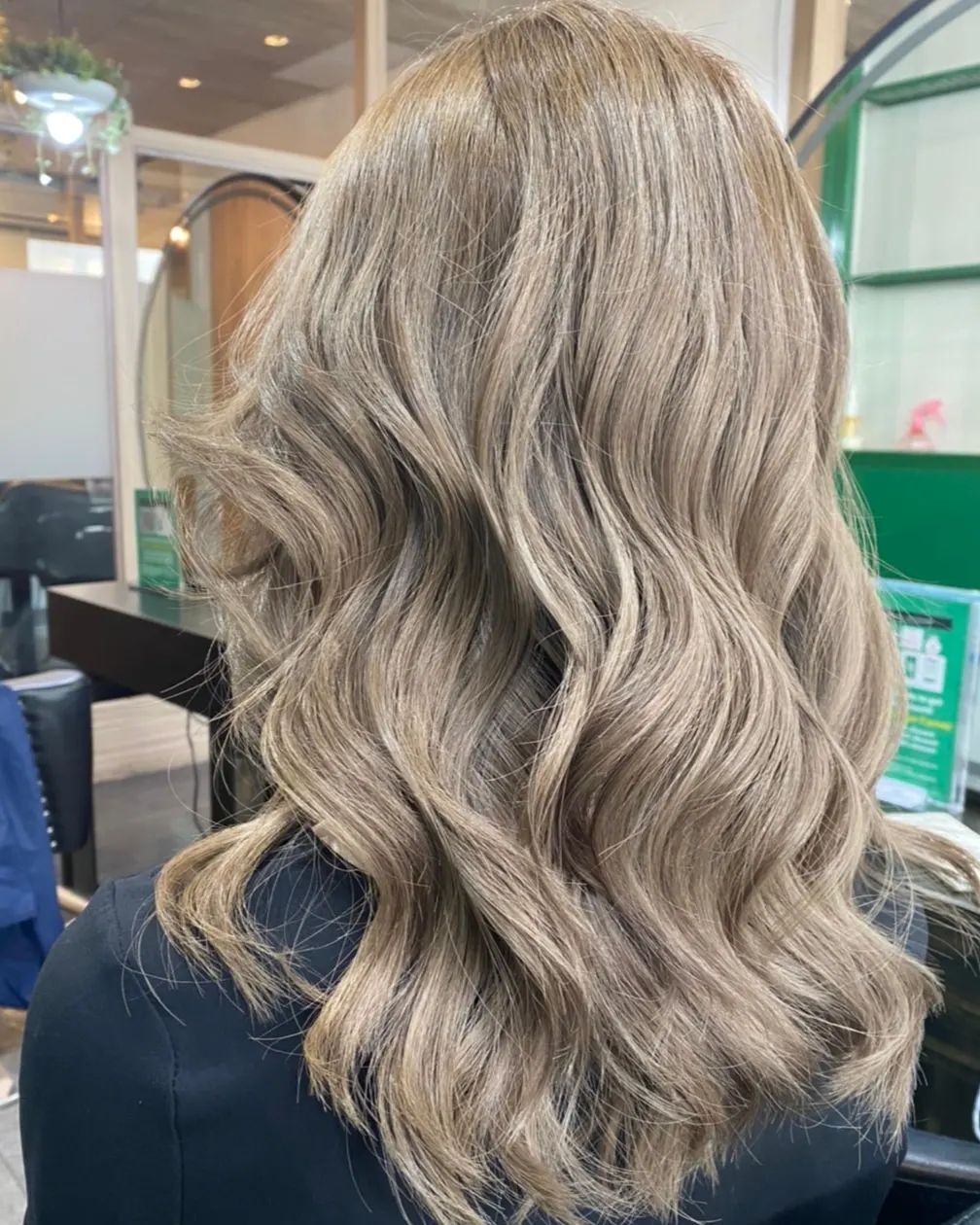 Cut + Bleach + Color + Olaplex + Treatment Milbon【SPA & HAIR LILAC ...