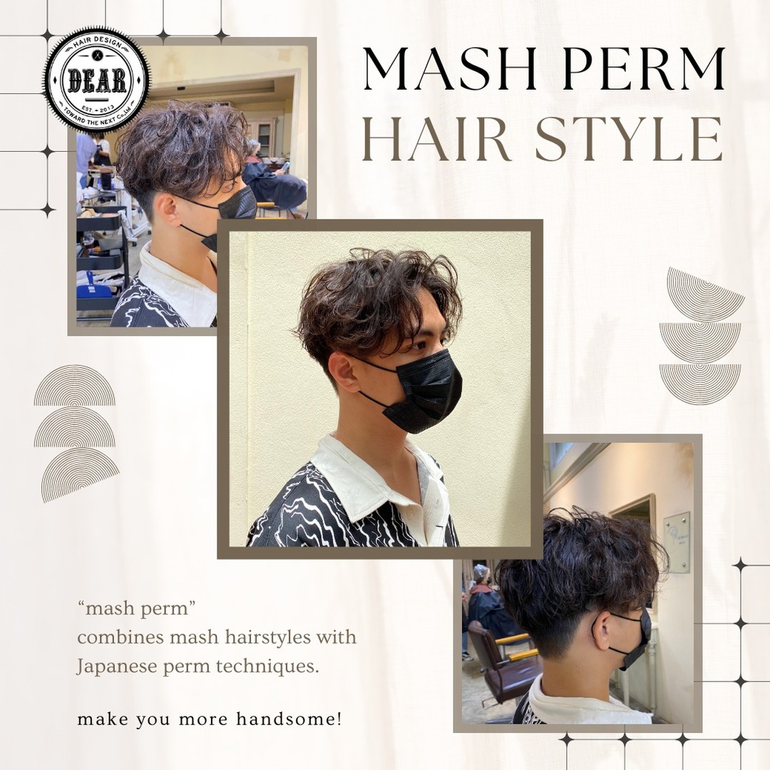 Mash perm style【DEAR Hair Design】｜Bangkok Beauty Salon Special Site ...