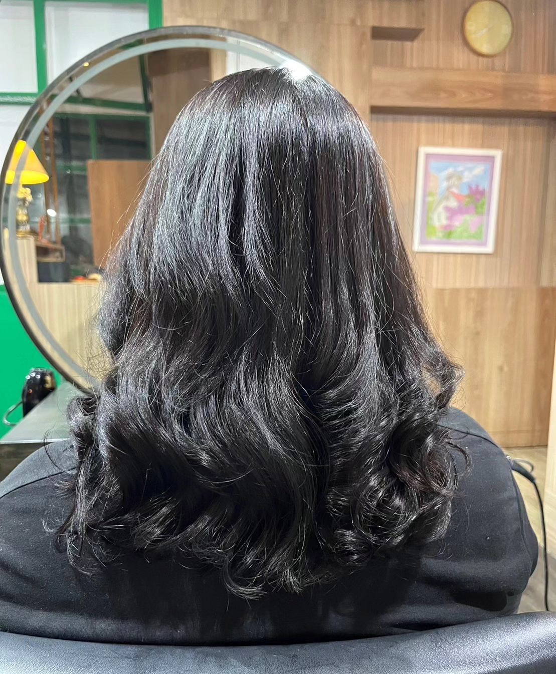 Cut + Retouch color + Digital perm + Treatment Milbon【SPA & HAIR LILAC ...