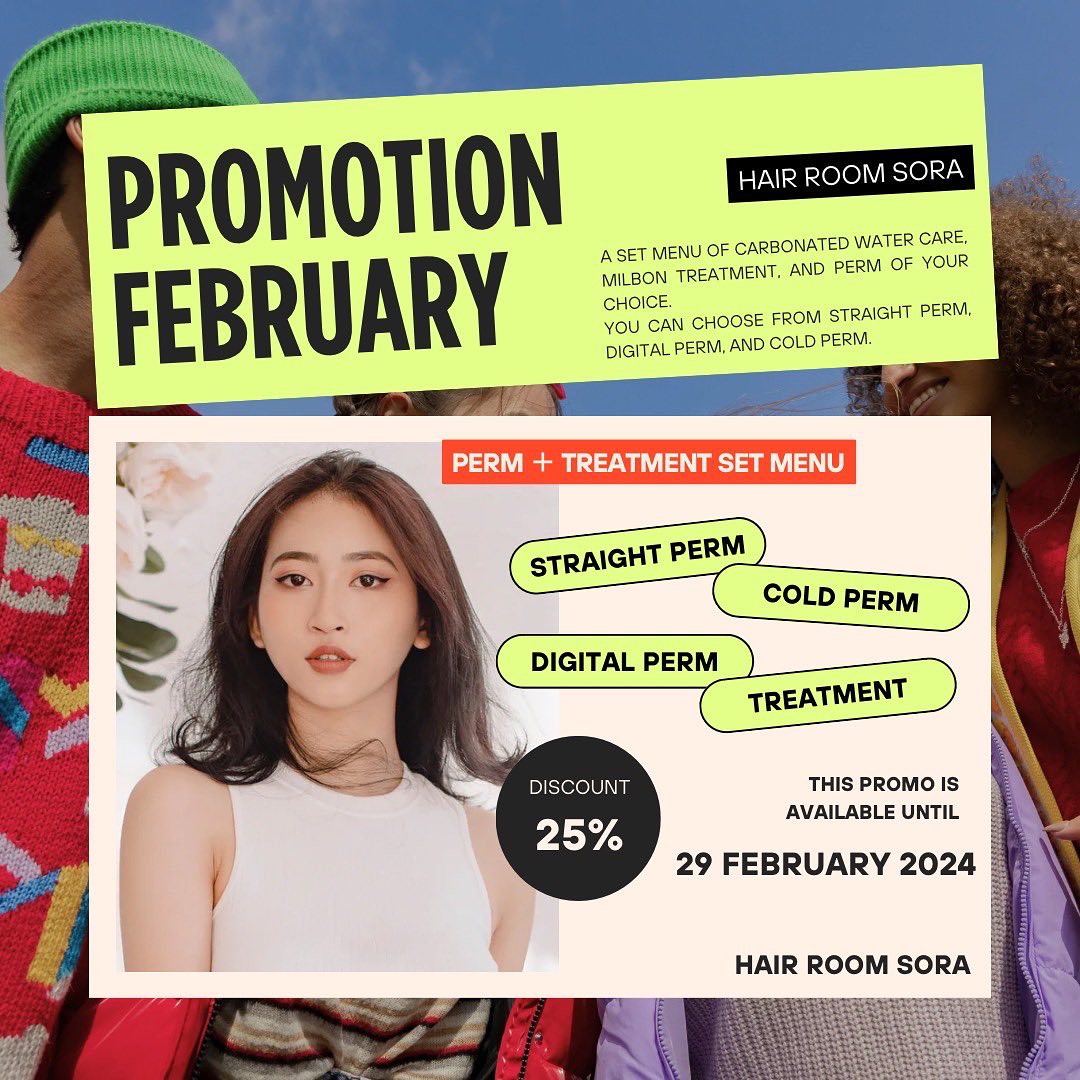 Happy Promotion【Hair Room Sora】｜Bangkok Beauty Salon Special Site ...