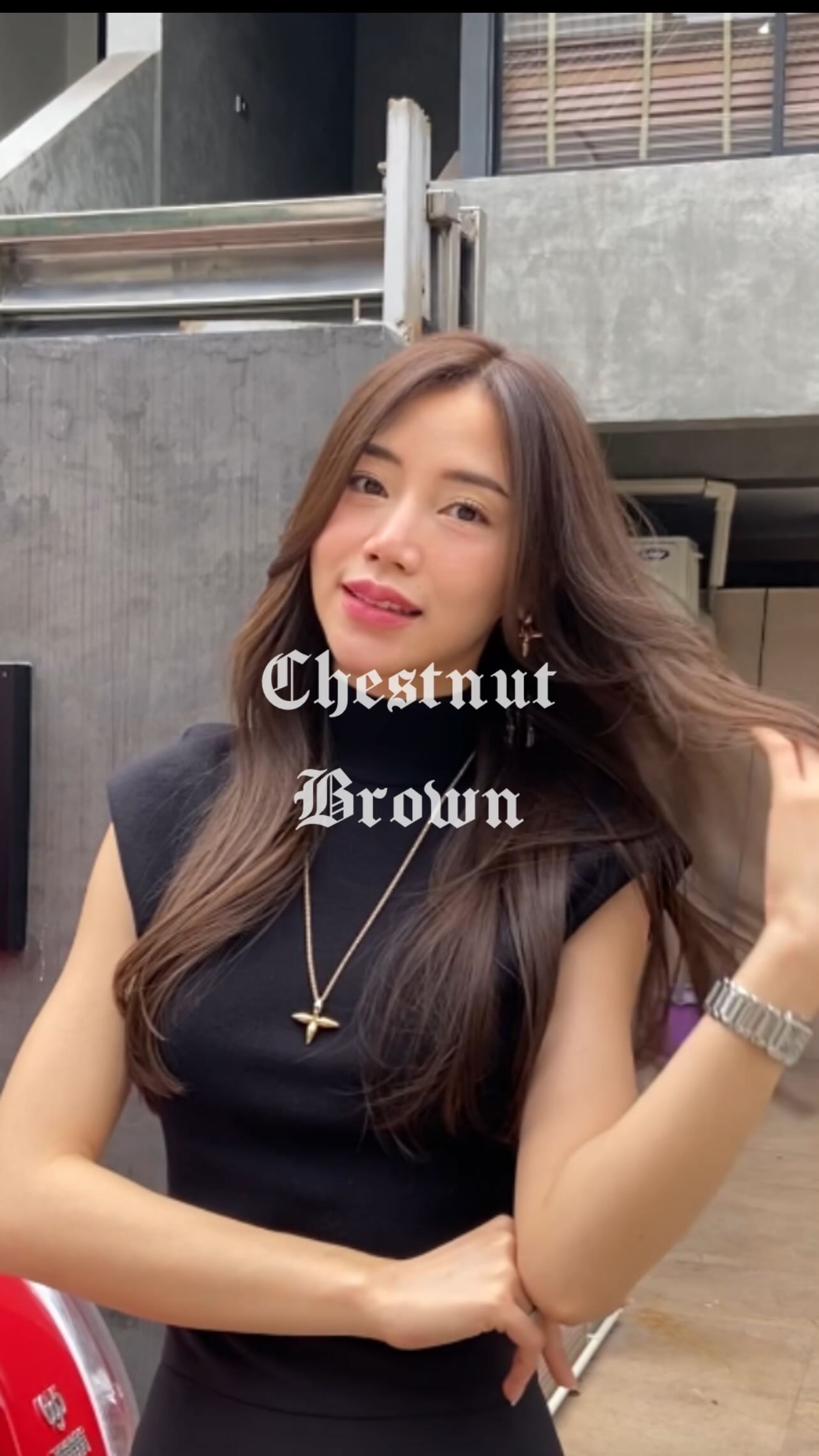Chestnut brown 【BELL otonagami】｜เว็บไซต์รวมร้านทำผมในกรุงเทพฯ