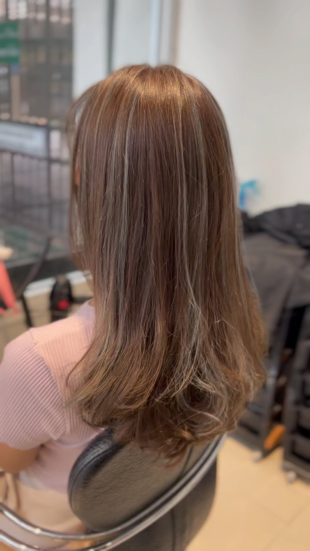 Cut + Highlight (Half)+ + Color + Treatment Milbon【106 HAIR STUDIO ...