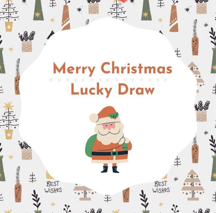 Christmas Lucky Draw Event【Hair Room Sora】｜เว็บไซต์รวมร้านทำผมในกรุงเทพฯ