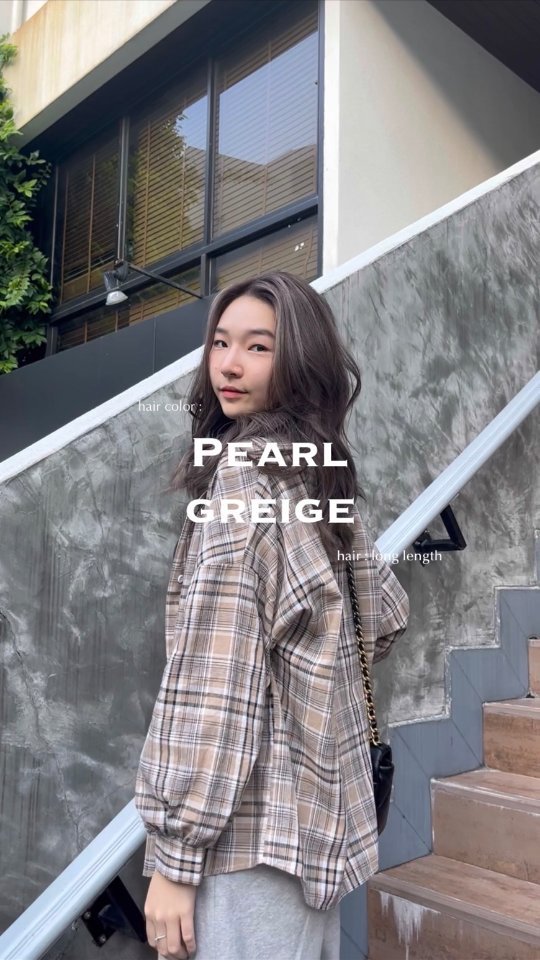 Pearl Graige With Highlight【BELL otonagami】｜バンコクの美容院専門サイト｜ビューティーバンコク