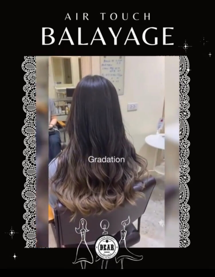 Air Touch Balayage【DEAR Hair Design】｜バンコクの美容院専門サイト｜ビューティーバンコク