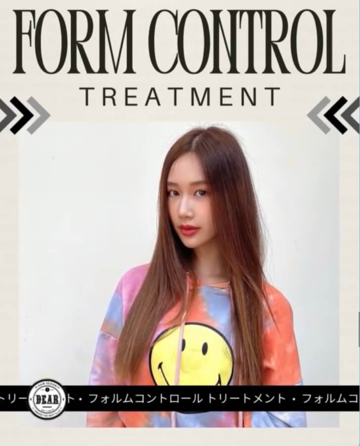 Form Control Treatment【DEAR Hair Design】｜バンコクの美容院専門サイト｜ビューティーバンコク