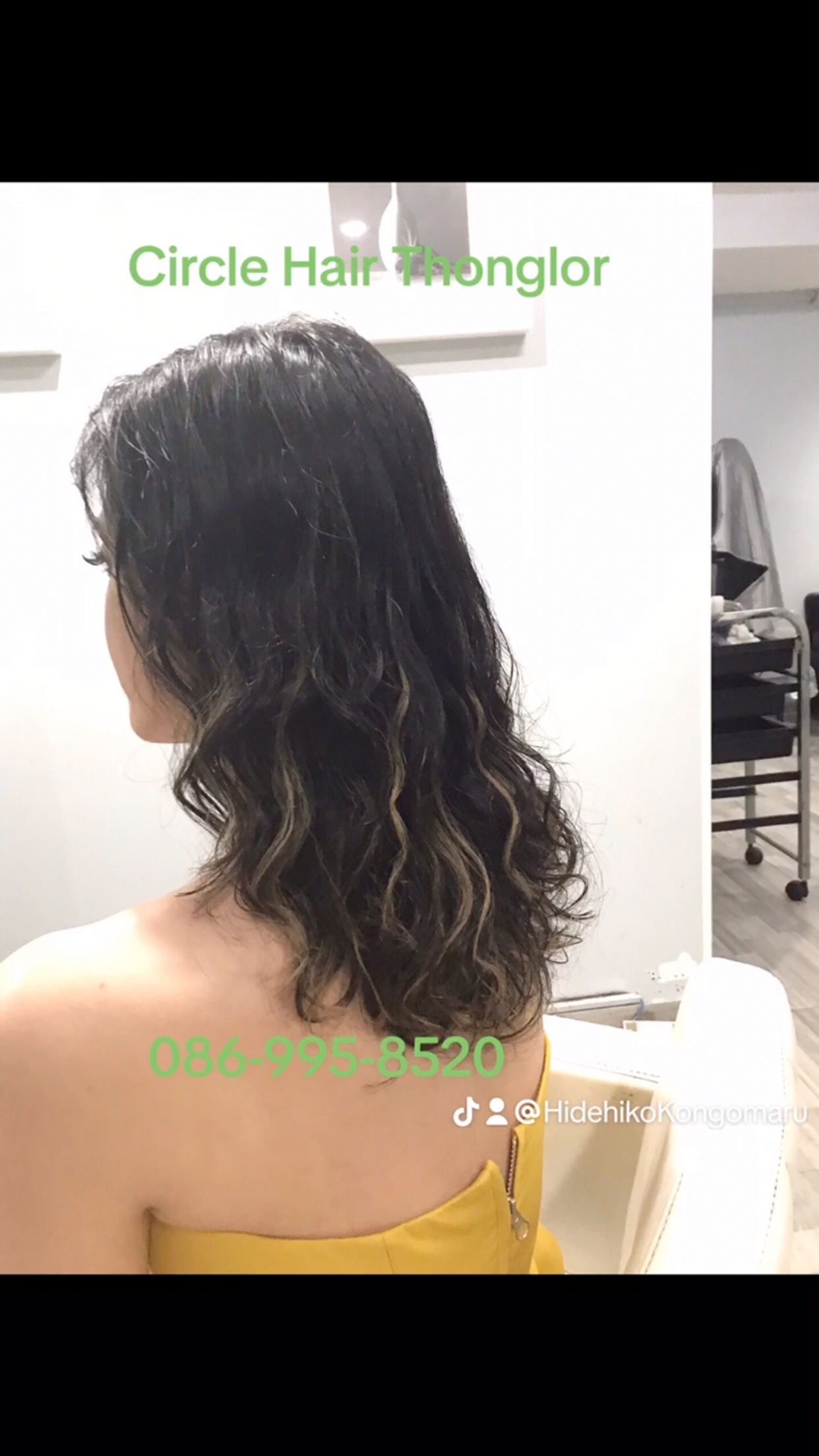 Perm style【Circle Hair Thonglor】｜バンコクの美容院専門サイト｜ビューティーバンコク