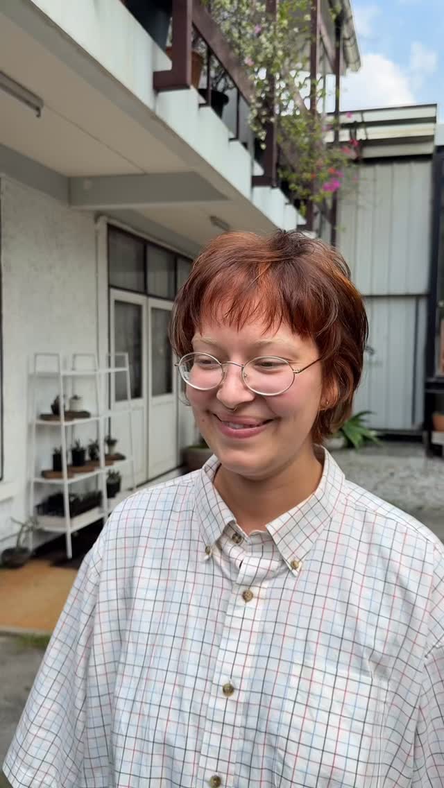 Short Mash Wolf Cut️ 【CUCHU hair design】｜バンコクの美容院専門サイト｜ビューティーバンコク